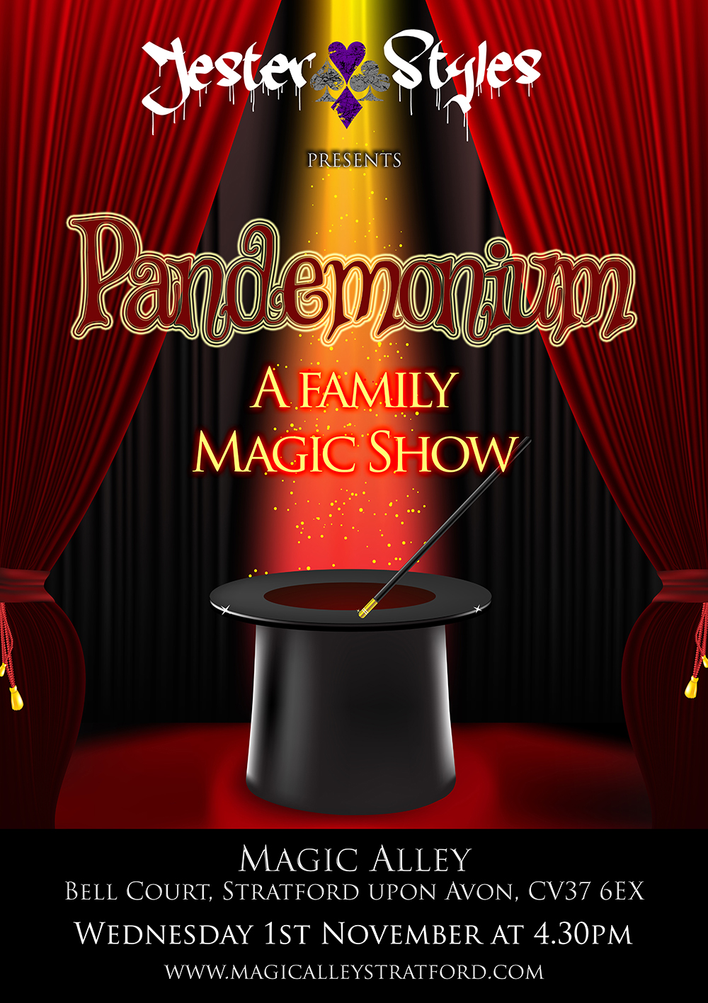 Magic Shows – Magic Alley Stratford upon Avon